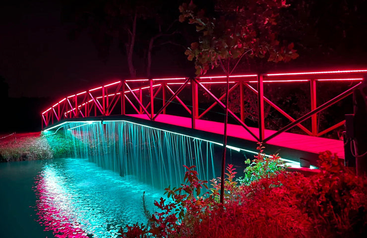 Color LED Accent Lighting For HOAs | Haven Lighting