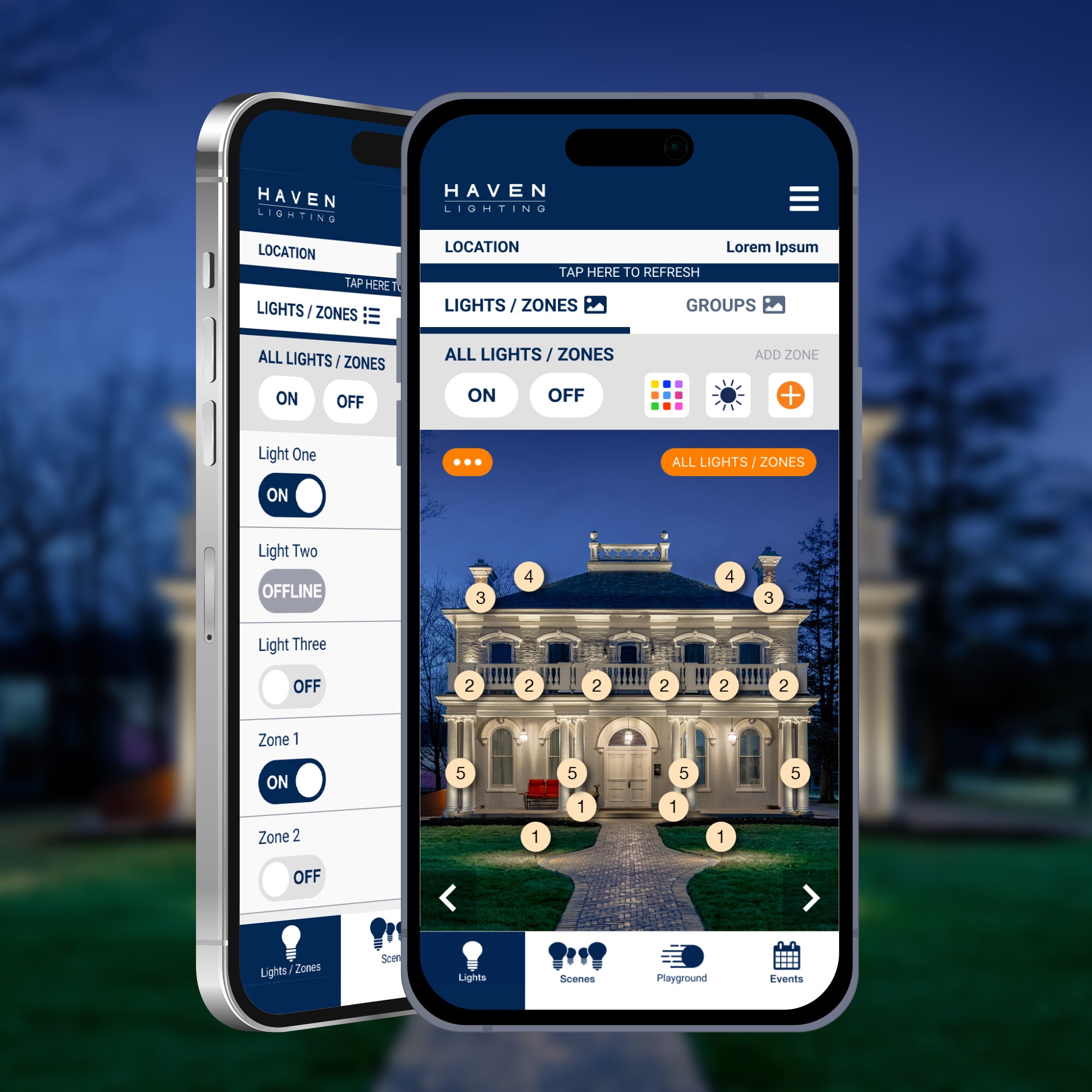 Smart Outdoor Lighting - Classic White - 8 Series | Haven Lighting