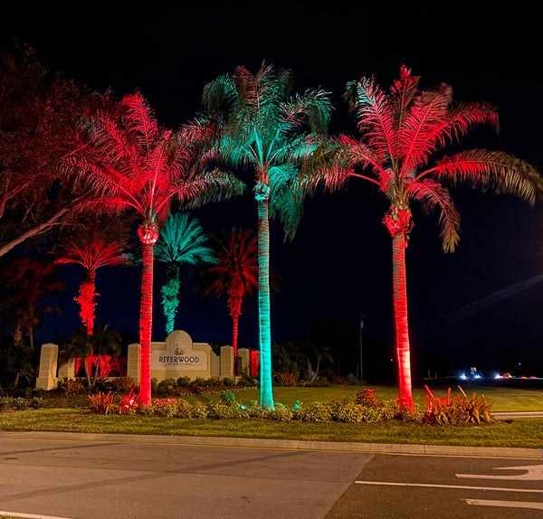 Color LED Accent Lighting For HOAs | Haven Lighting