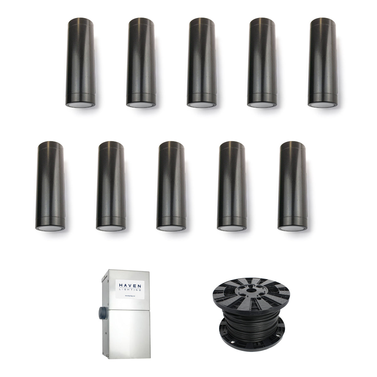 9 Series Pro Full Color Lanai Light Kit - 10 Pack - Haven Lighting