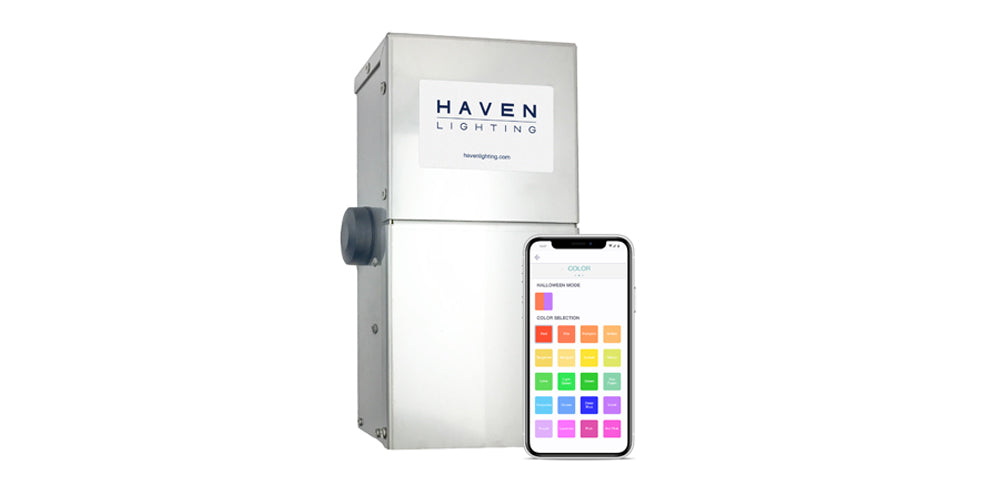 Meet the Haven Colored Landscape Lighting System | How It Works - Haven ...