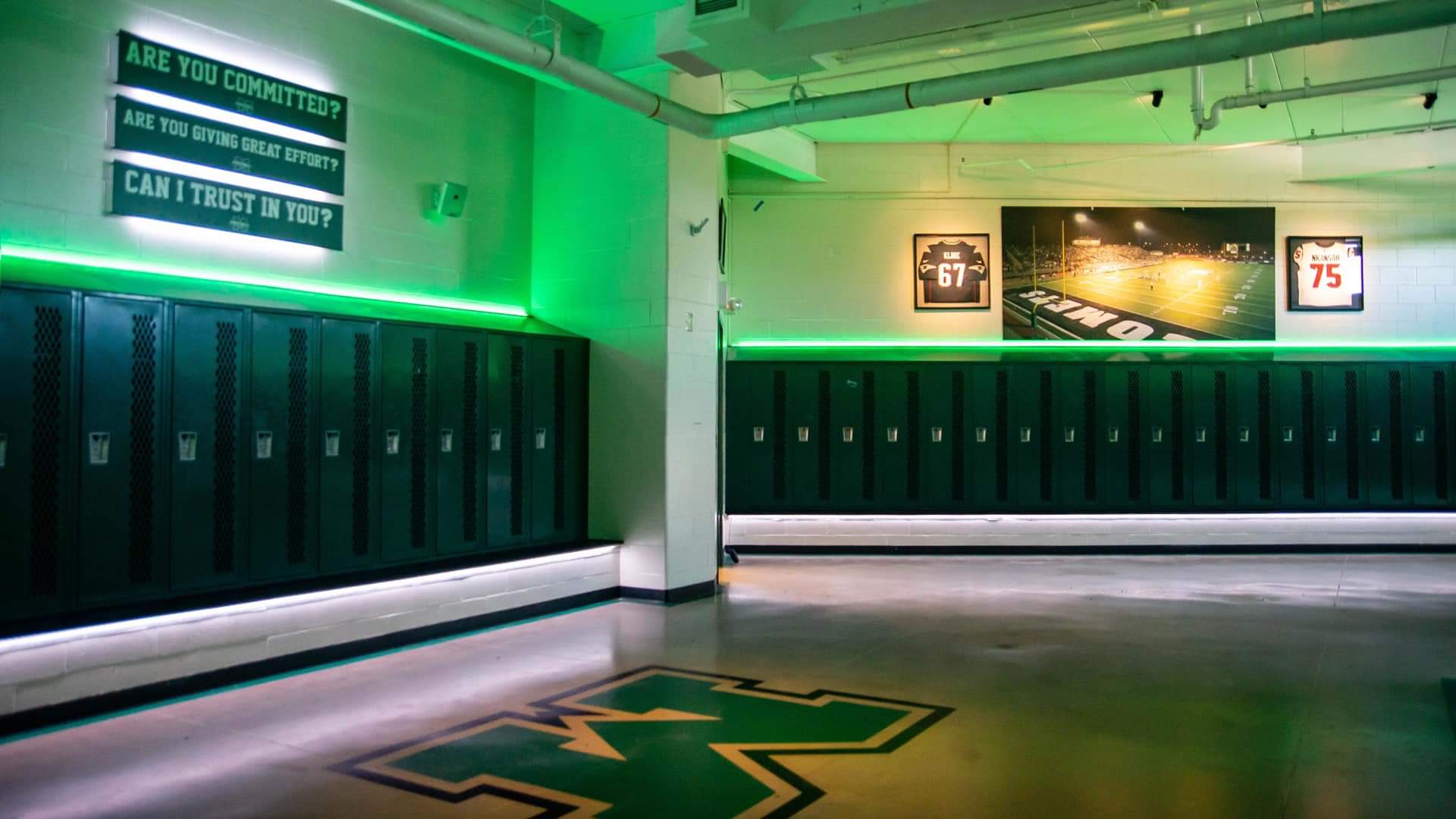 Athletic School and Locker Room Lighting | Haven Lighting