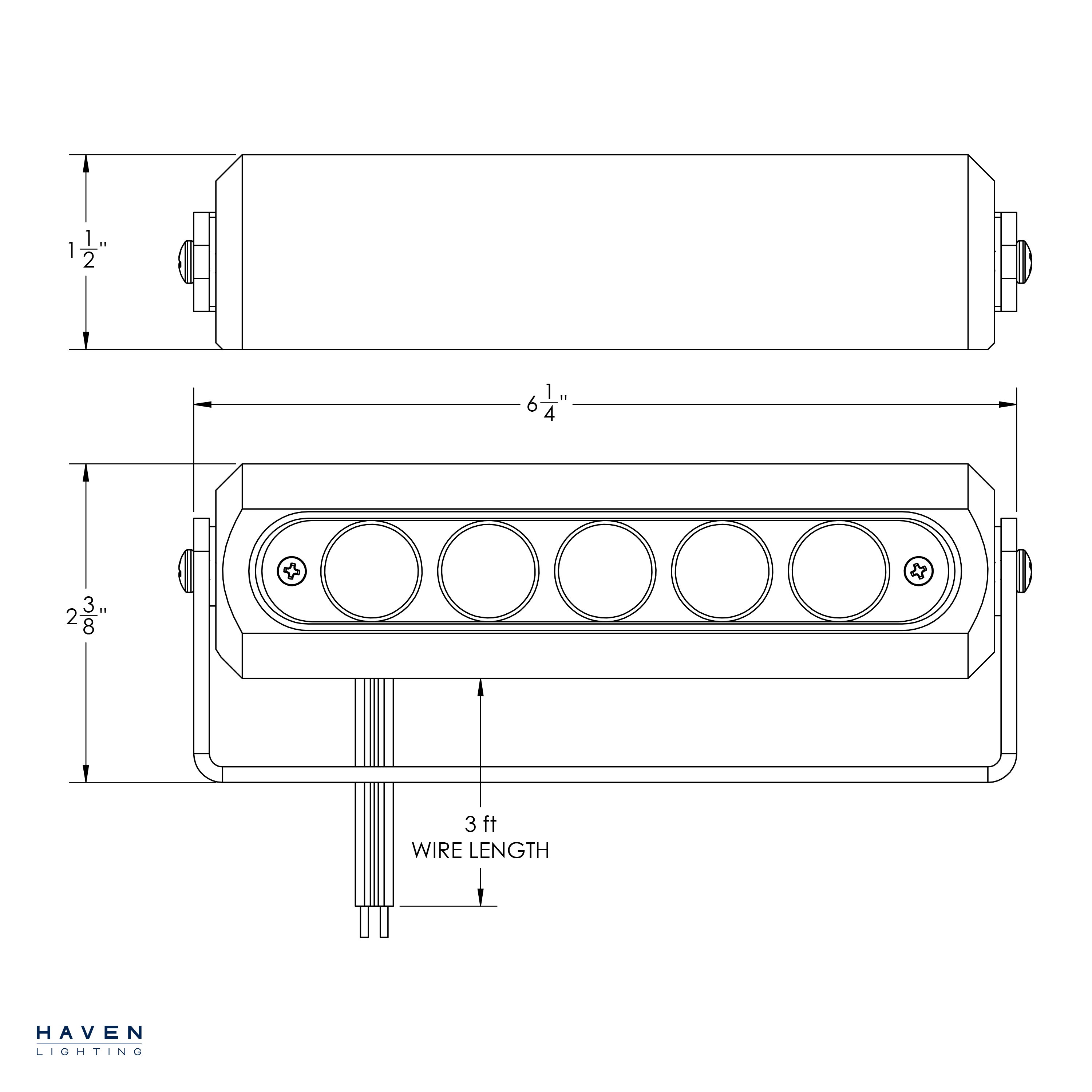 9 Series Full Color LED Feature Light - Haven Lighting