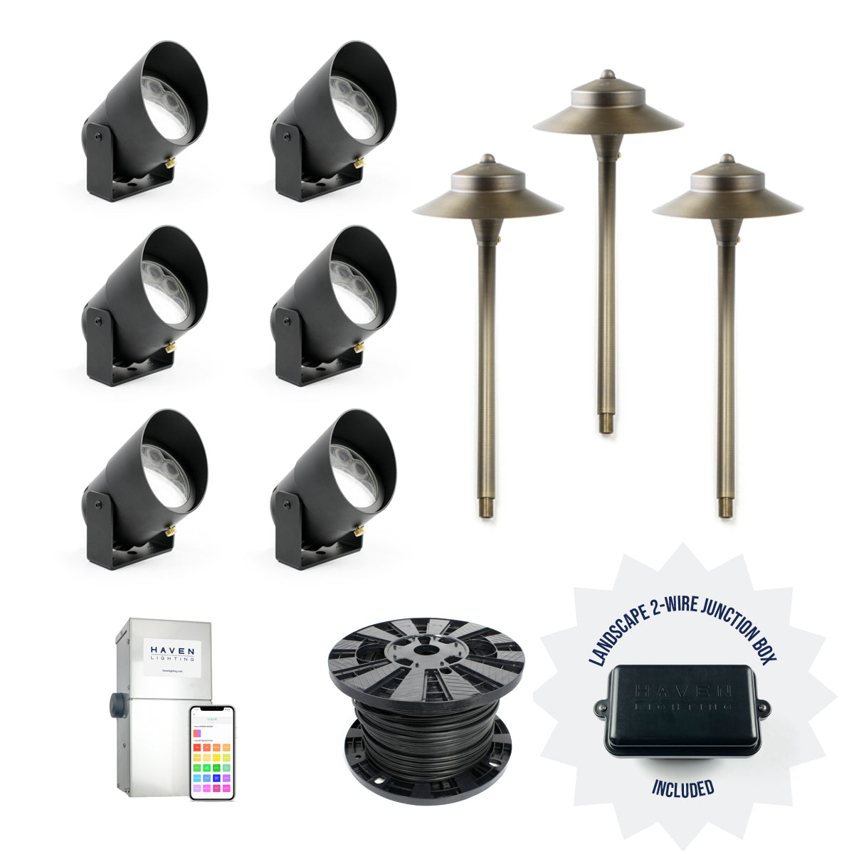 Color Changing Outdoor Lighting | 9 Series Pro - Haven Lighting