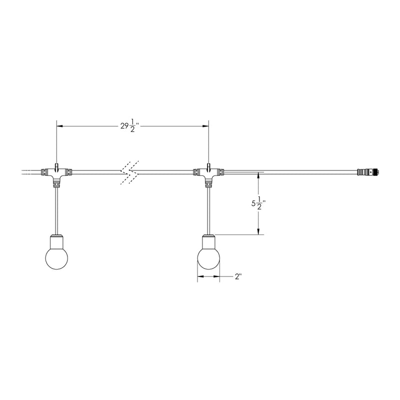 Full Color Bistro Lights - Haven Lighting